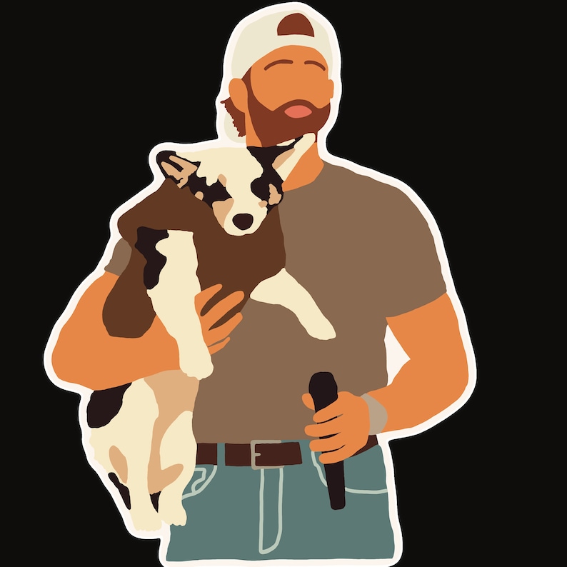 Riley Green Sticker - Etsy