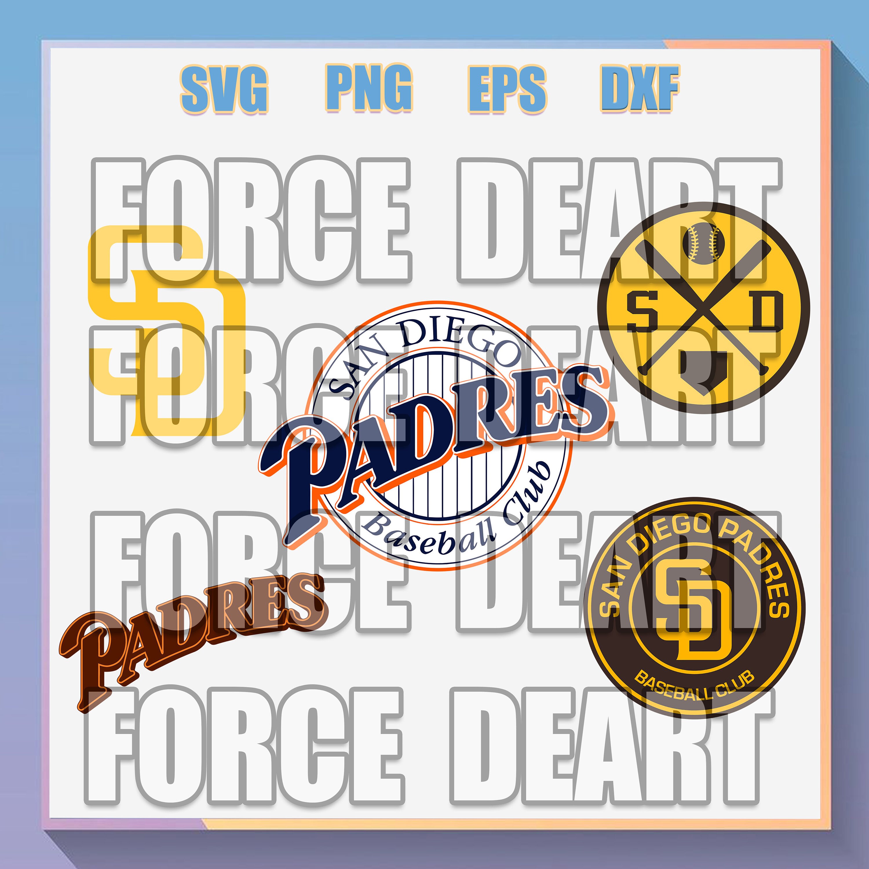 San Diego Padress SVG PNG Svg Sports Files Svg for Cricut - Etsy