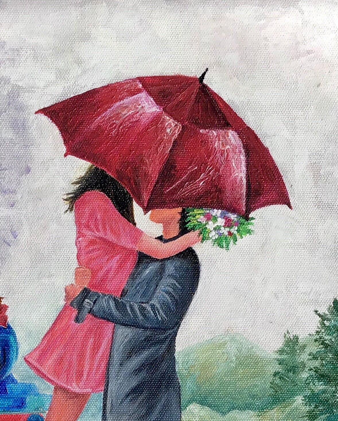 Couple Painting Valentine’s Day Gifts Long Distance Relationships - Etsy