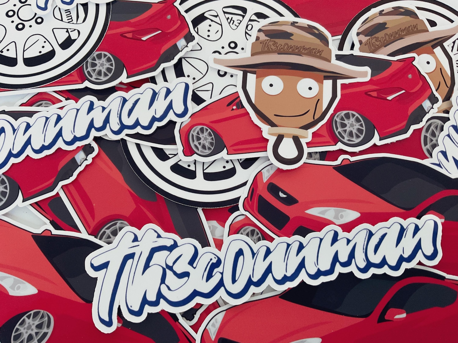 5 Th3c0nnman Stickers ⁞ Roblox Youtuber Sticker Pack - Etsy Australia