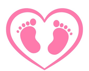 Baby Footprint Baby Feet Svg Instant Download Svg Png Jpg Digital