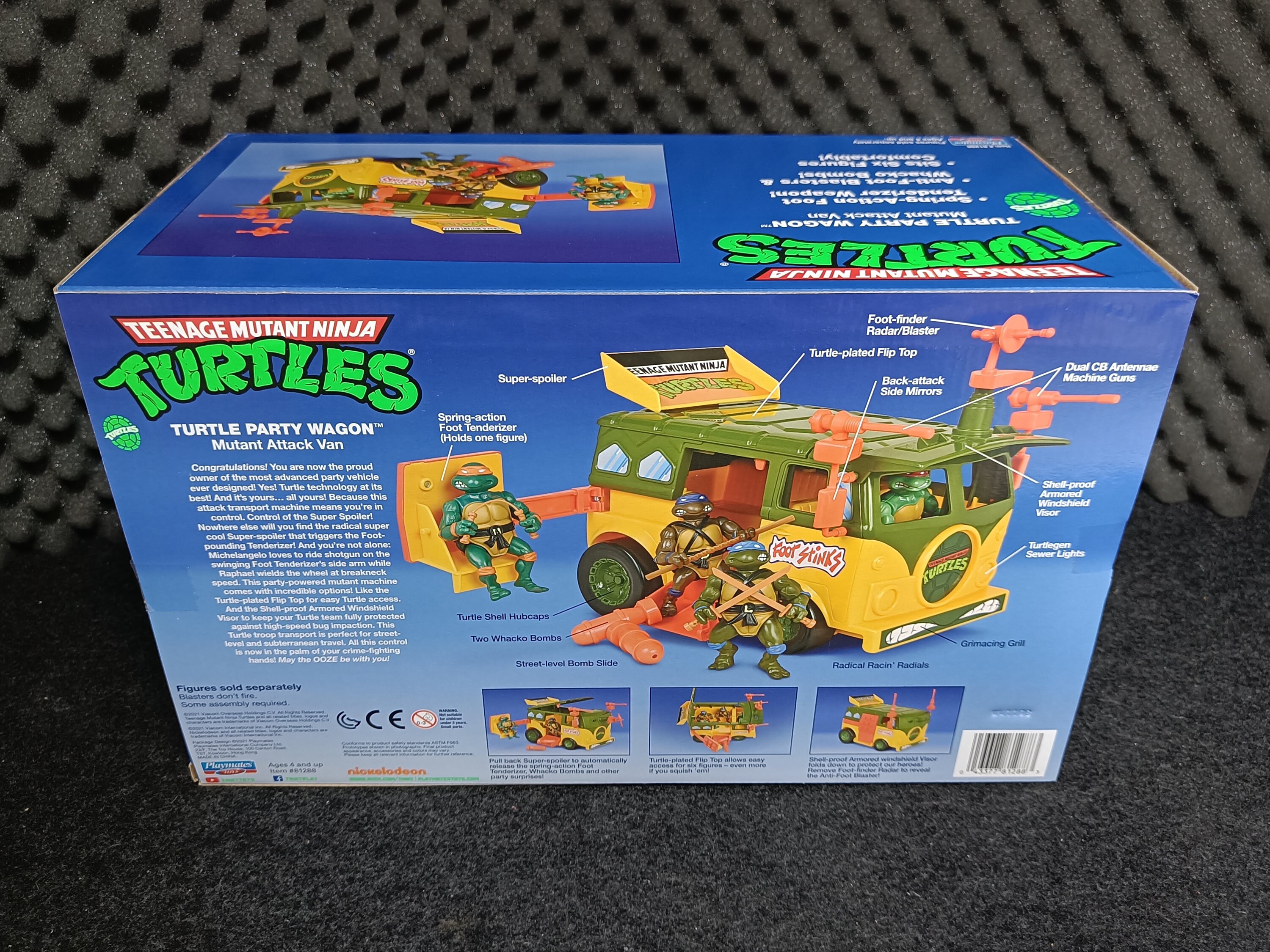 Teenage Mutant Ninja Turtles Party Wagon RETRO CLASSIC - Etsy