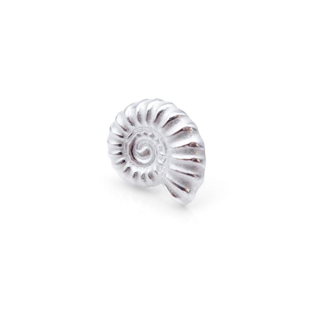 Ammonite Pin Handmade Sterling Silver 925 Brooch Fossil Theme - Etsy ...