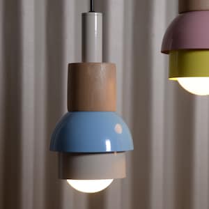 Handmade Colorful Macaron Pendant Light: Coffee Lighting - Etsy