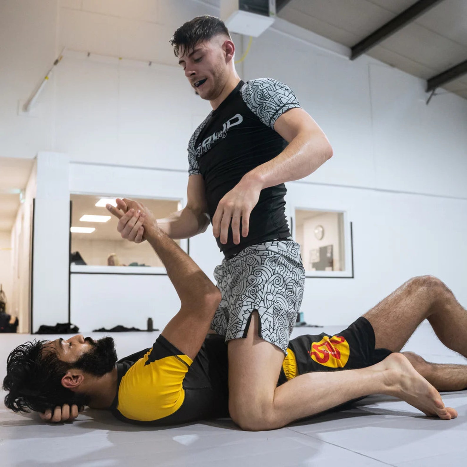 Solid Grappling | Jiu Jitsu Men's Rash Guard | BJJ Rash Guard | Brazilian Jiu Jitsu Rash Guard ...