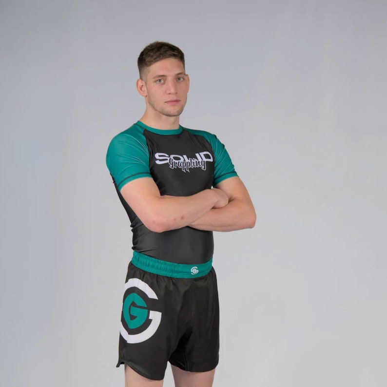 Solid Grappling | Jiu Jitsu Men's Rash Guard | BJJ Rash Guard ...