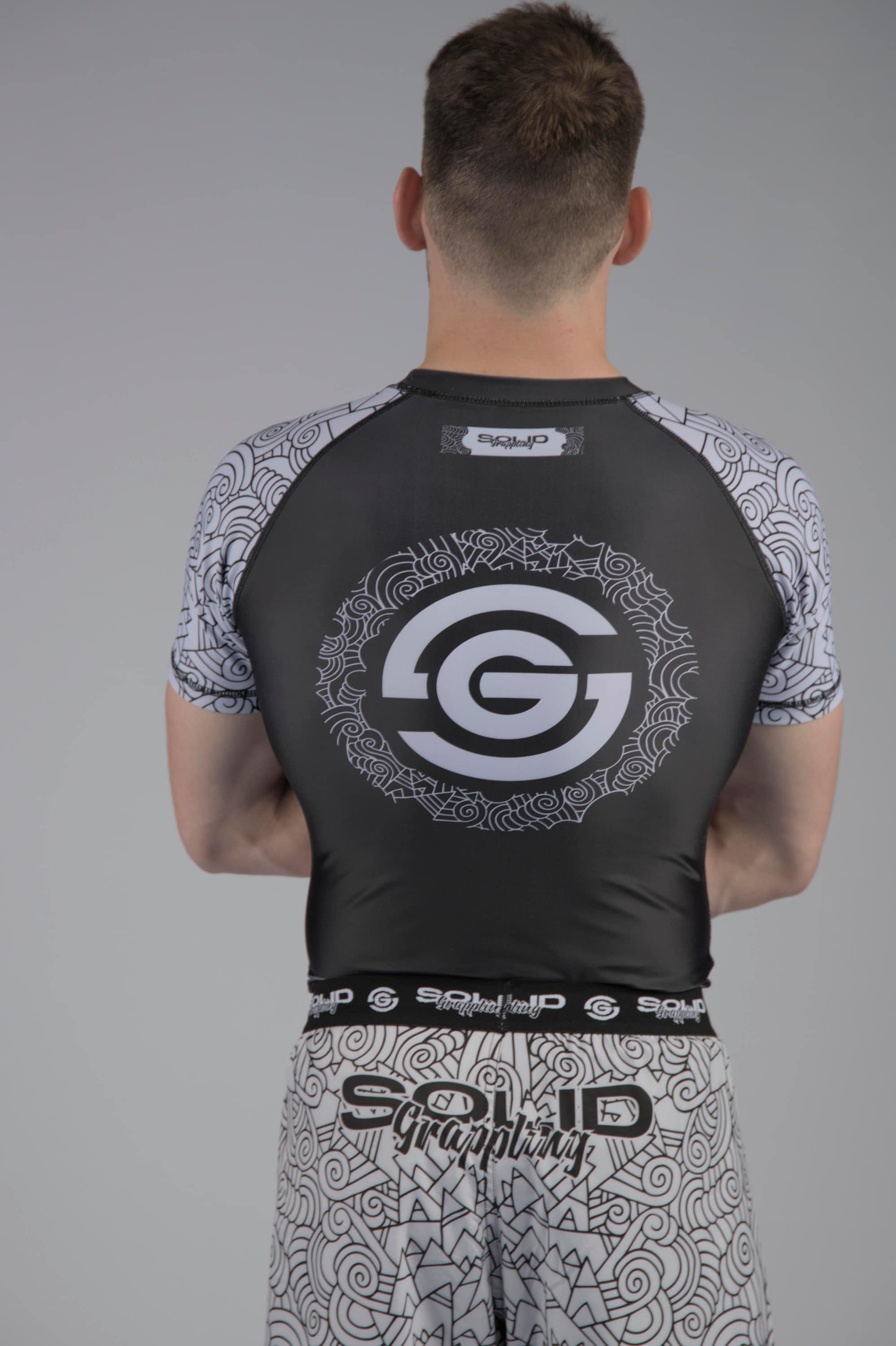 Solid Grappling | Jiu Jitsu Men's Rash Guard | BJJ Rash Guard ...