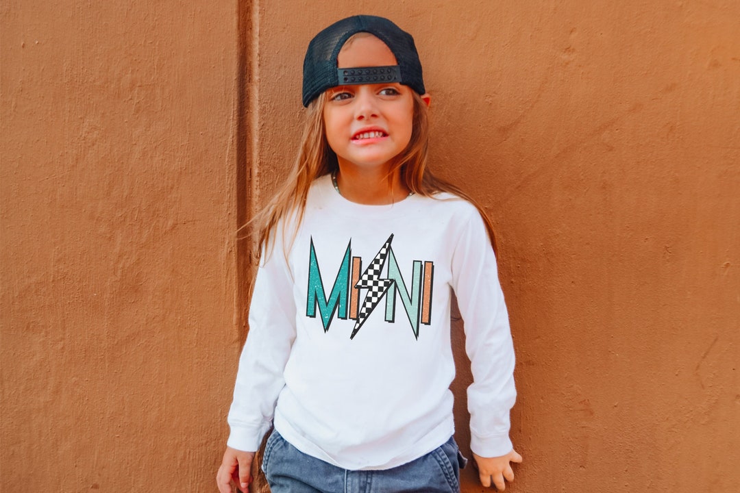 Mini Rock Star Toddler Long Sleeve Shirt, Rocker Boy Girl Crewneck Tee ...