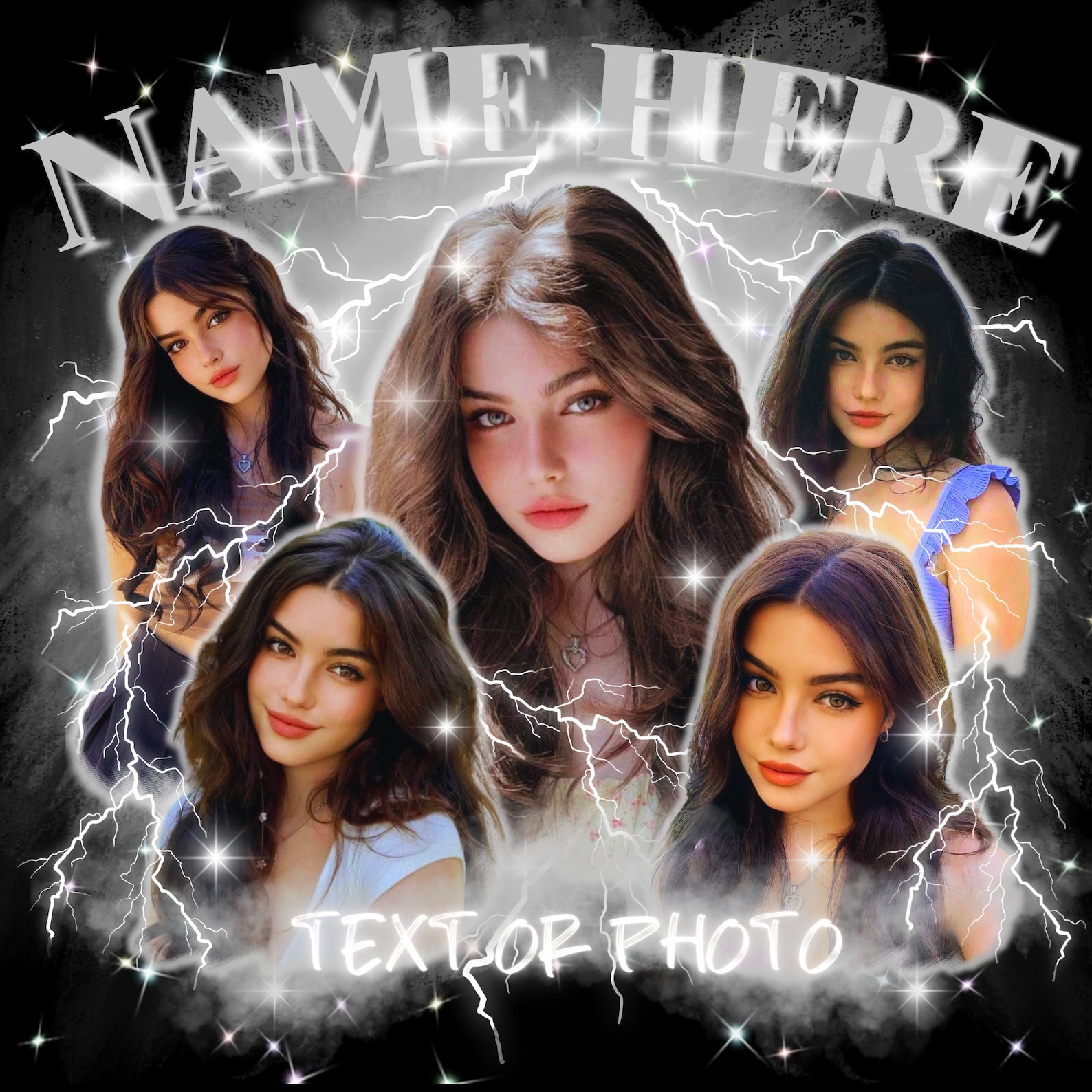 Custom Your Own Bootleg Shirt PNG, Retro Graphic 90s PNG Files, Digital ...