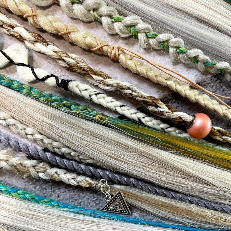 Colorful and White Braids dreads Ring in Bohemian Style With Textured Braids Synthetic Dreadlock ...