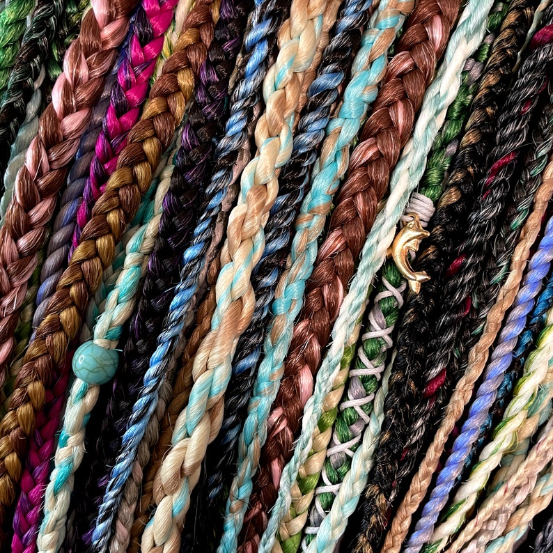 Unique Marble Temporary Safe Dreadlocks Set With Different Braids ...