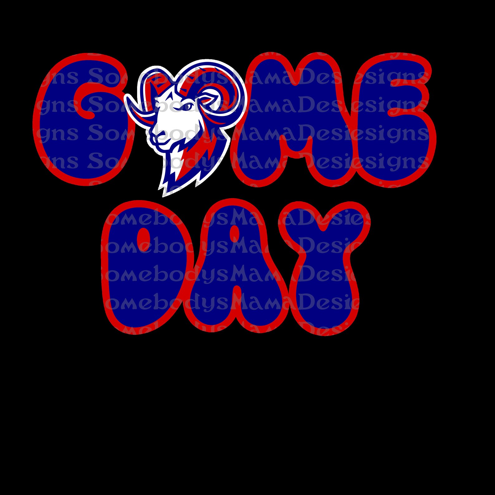 Paragould Rams Game Day PNG File Sublimation Dtf Dtg Digital Download ...