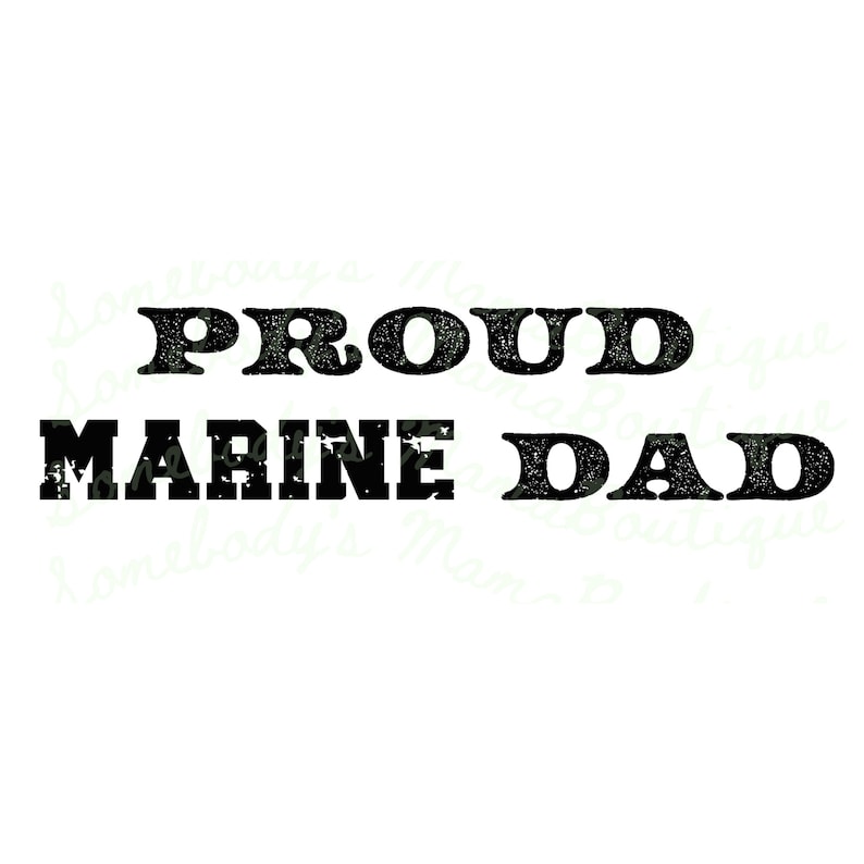 Proud Marine Dad Distressed American Flag With Bonus Pocket Design PNG ...
