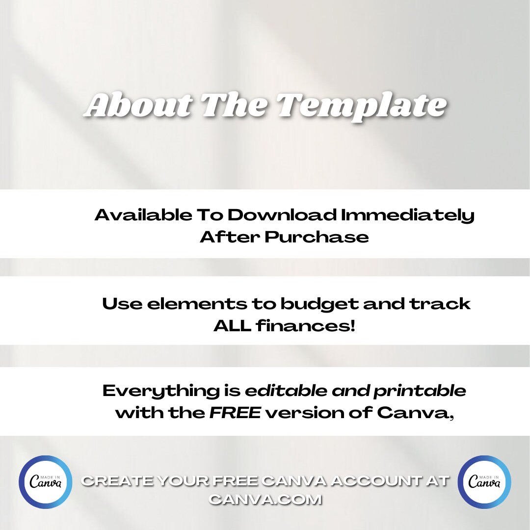 Editable Finance Tracker Bundle Digital PDF, Fillable Budget Tracker ...