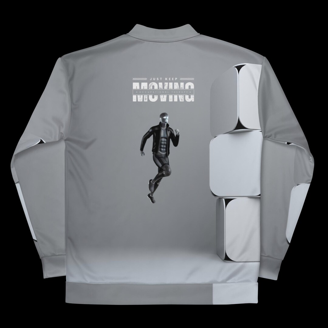 Unisex Bomber Jacket- Occupational Therapy - Etsy