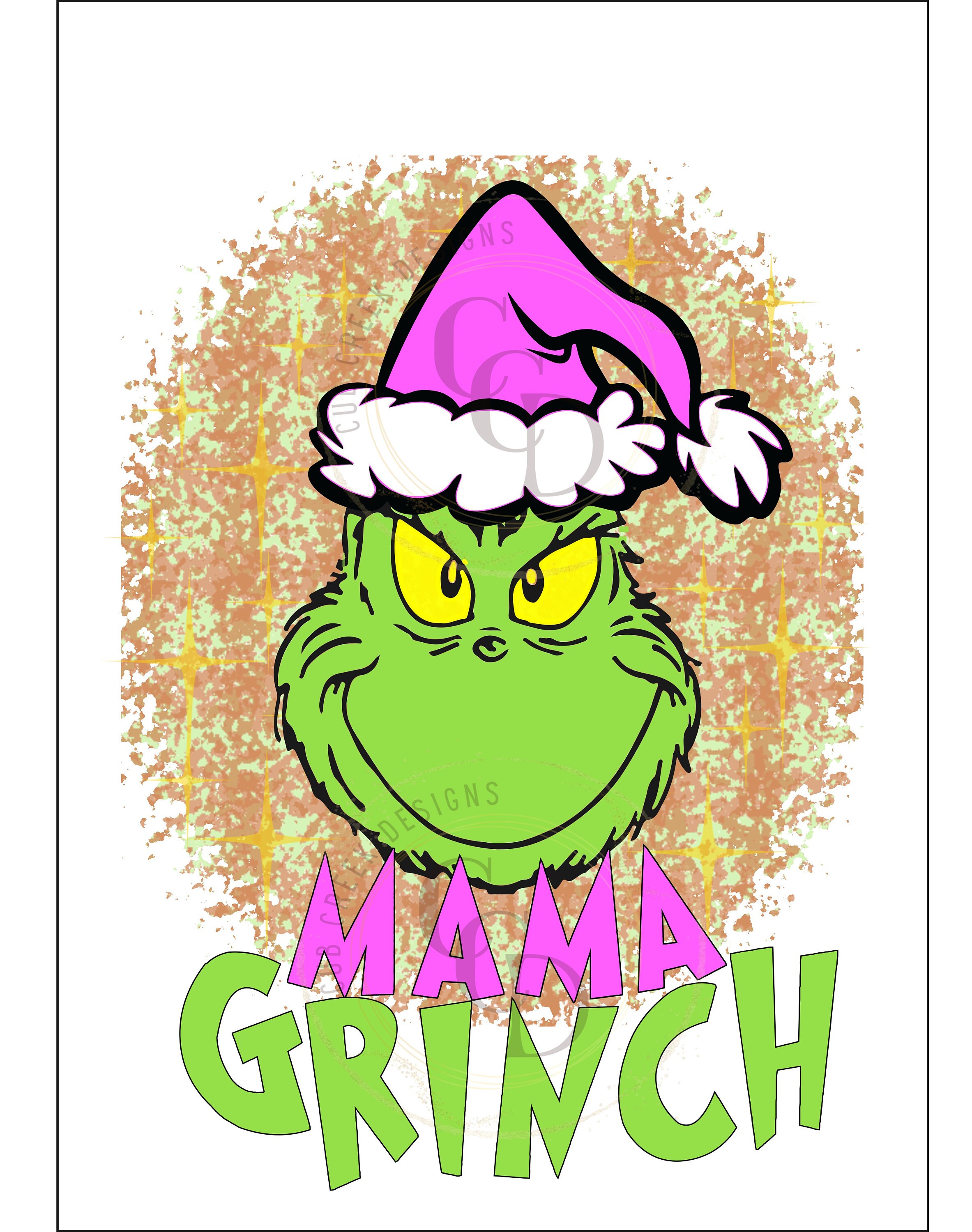 Mama Grinch, Daddy Grinch, Son Grinch and Daughter Grinch Package. Also ...