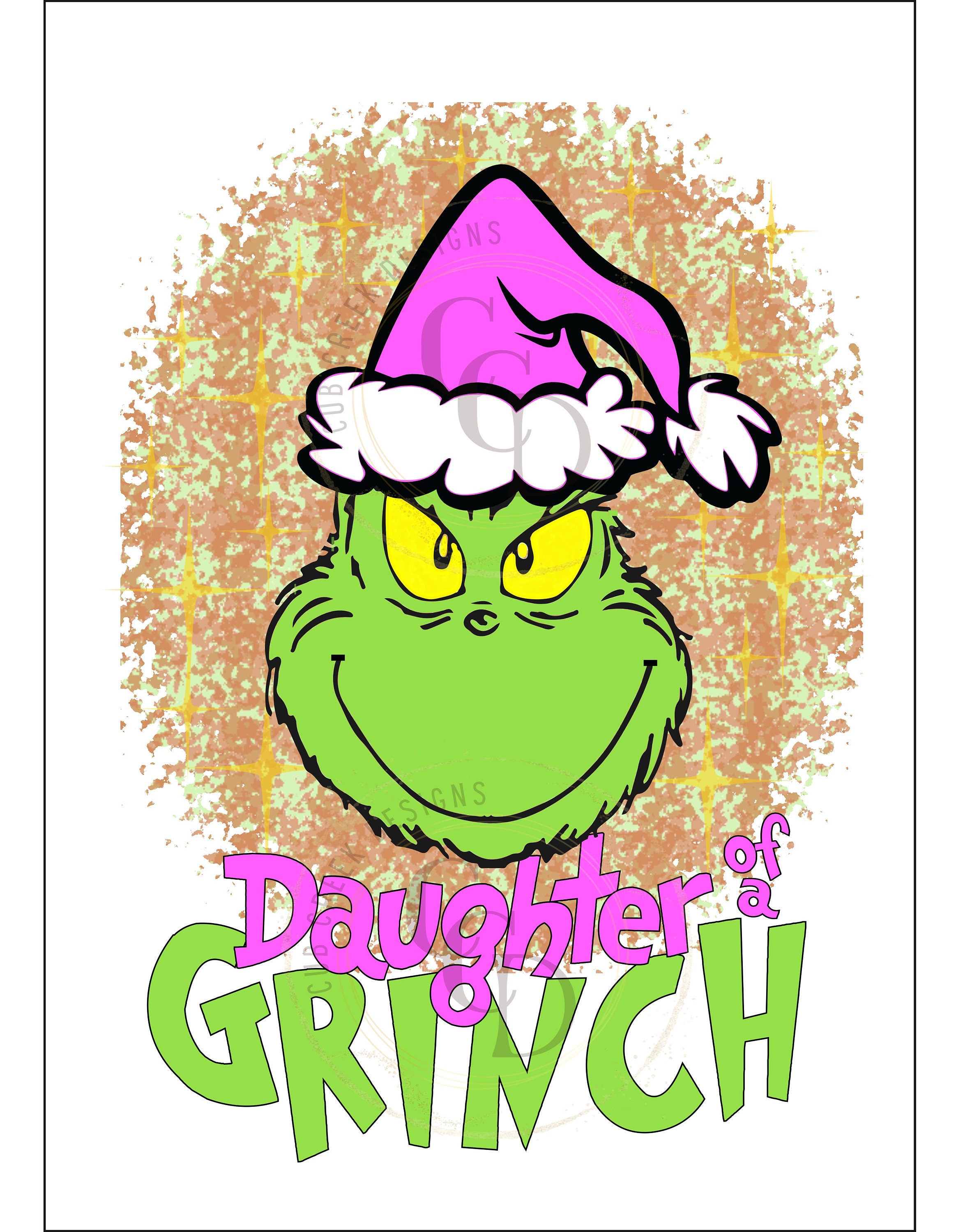 Mama Grinch, Daddy Grinch, Son Grinch and Daughter Grinch Package. Also ...