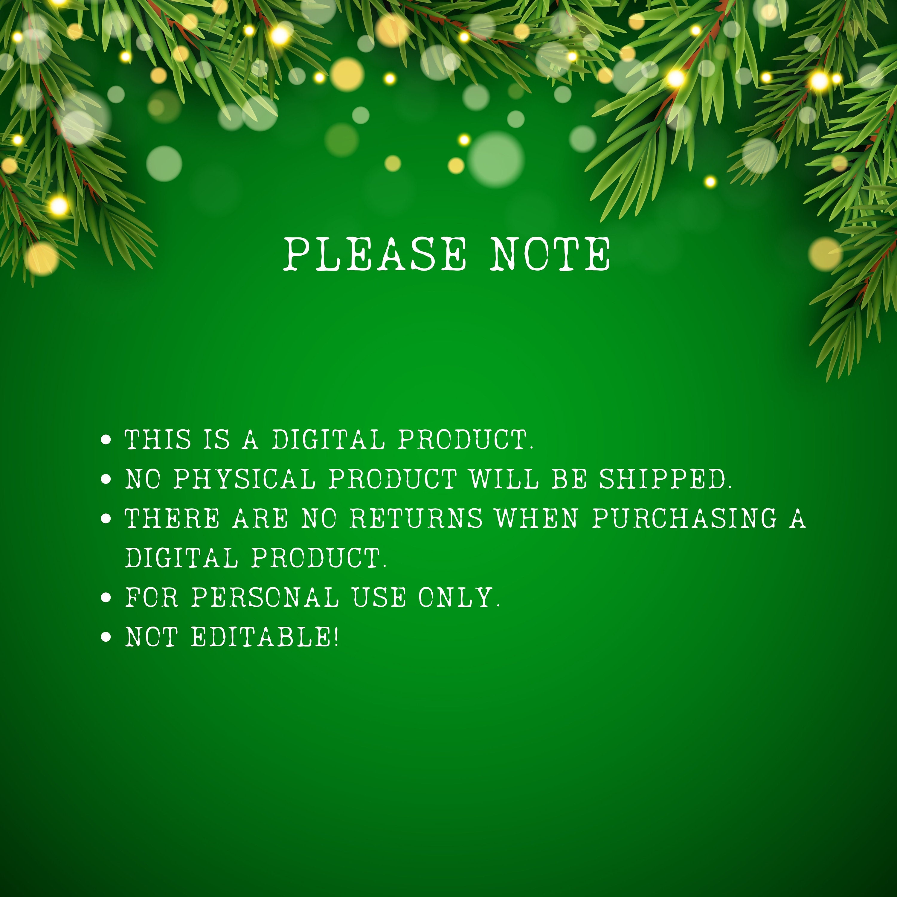 Letter From Santa Printable Blank Pages With 5 Different Features ...