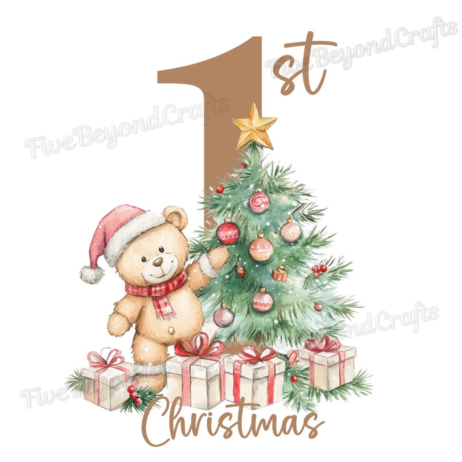Baby's First Christmas 2024 Baby Keepsake, My First Christmas,santa ...