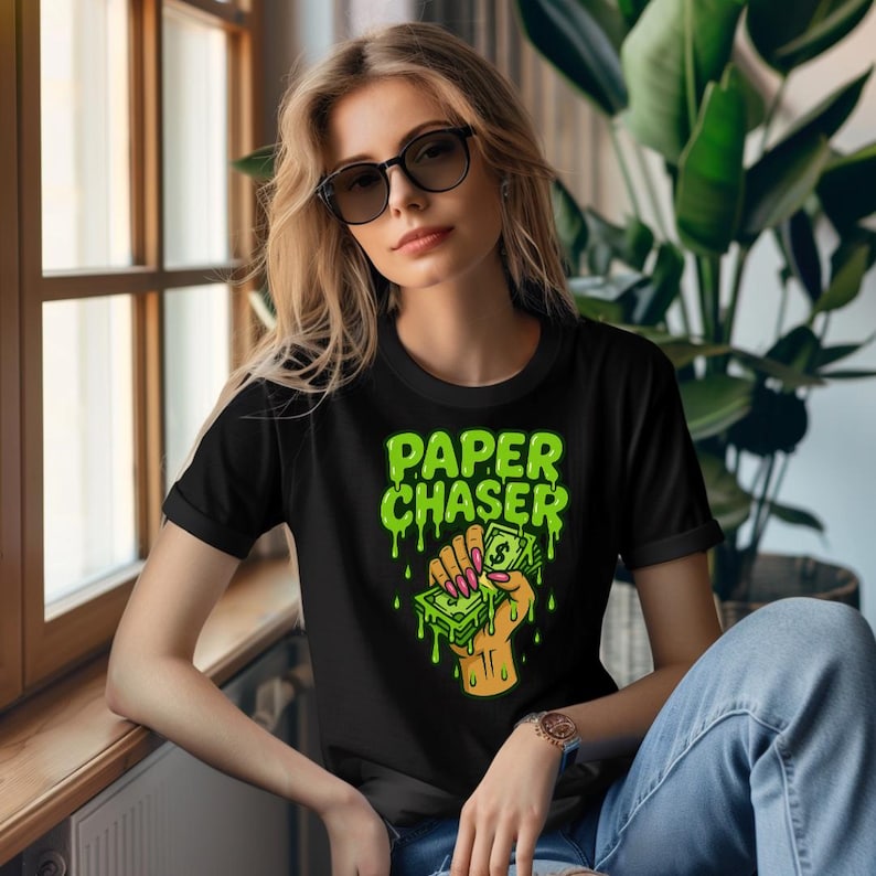 Paper Chaser PNG, Dripping Slime Money Stack Graphic, Hustle Digital ...