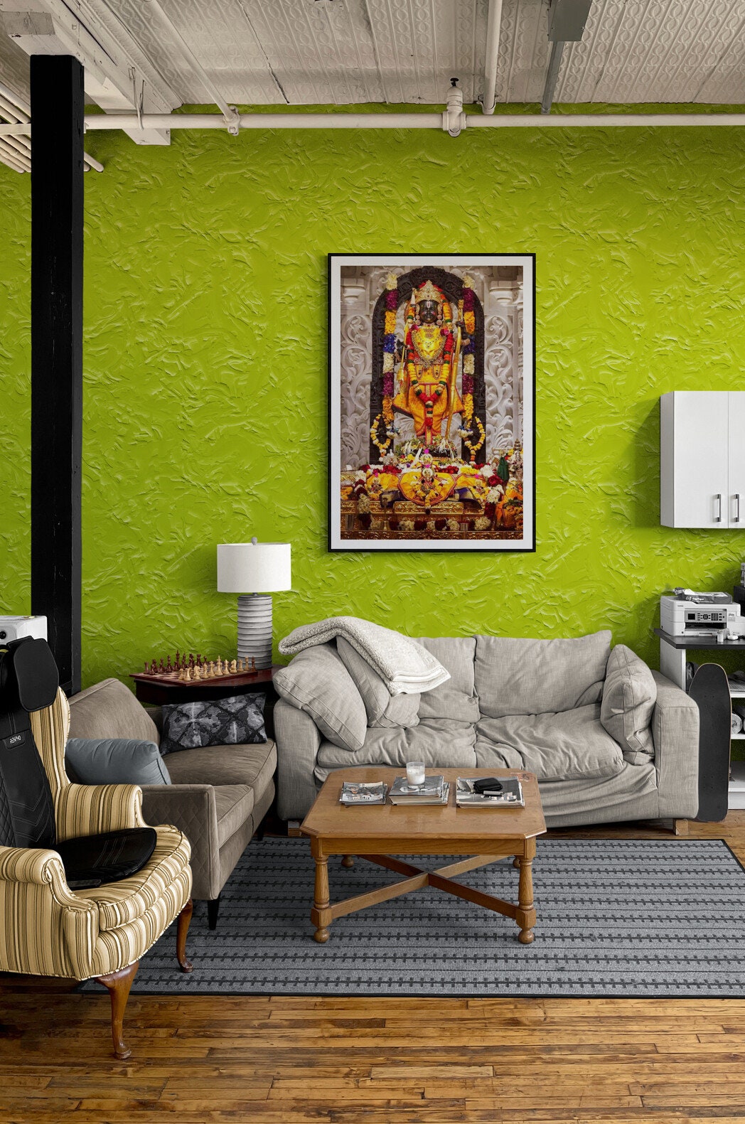 Shri Ram Lalla Mandir Ayodhya Wall Art: Indian God PDF Art Print, Ram ...