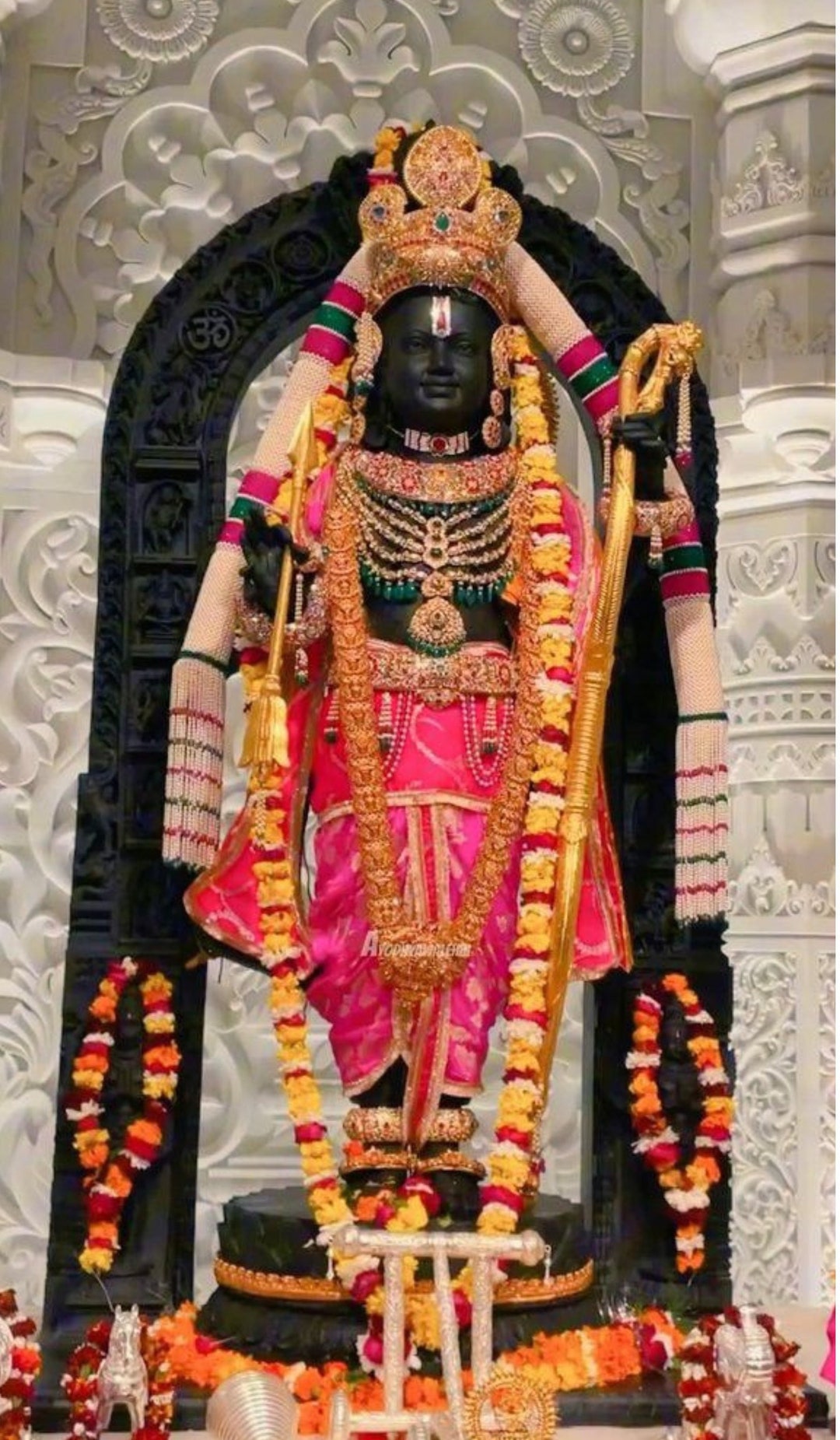 Shri Ram Lalla Mandir Ayodhya Wall Art: Indian God PDF Art Print, Ram ...