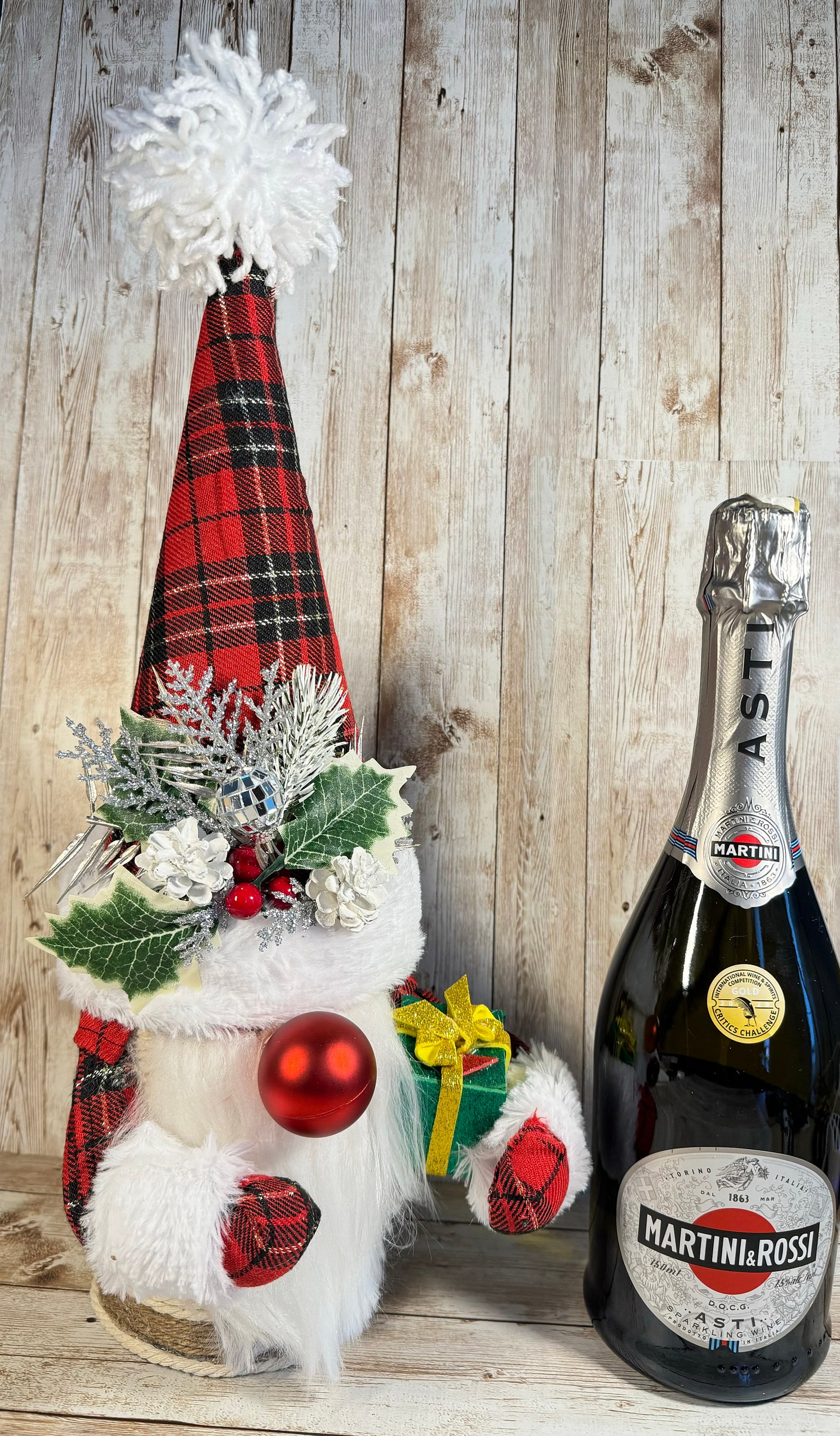 Santa Claus Bottle Cover: Festive Holiday Decor - Etsy