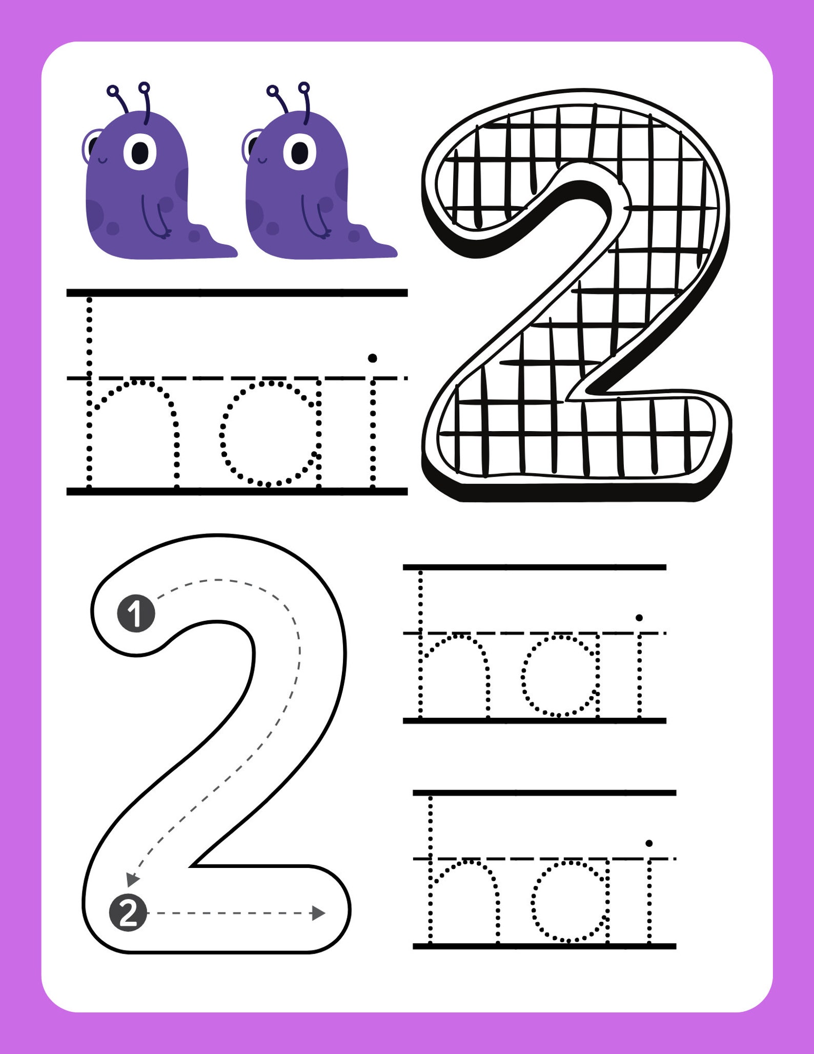 Vietnamese Number Tracing and Colouring - Etsy
