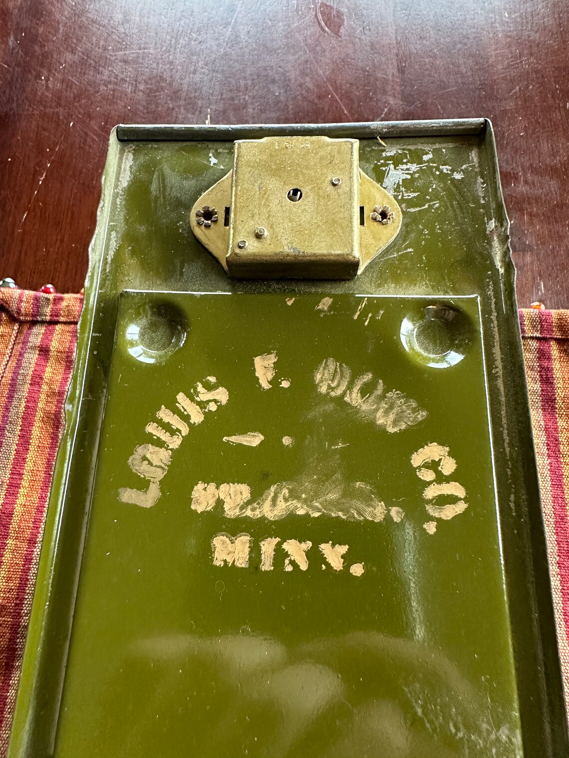 Vintage Antique Bank Safe Deposit Box - Etsy