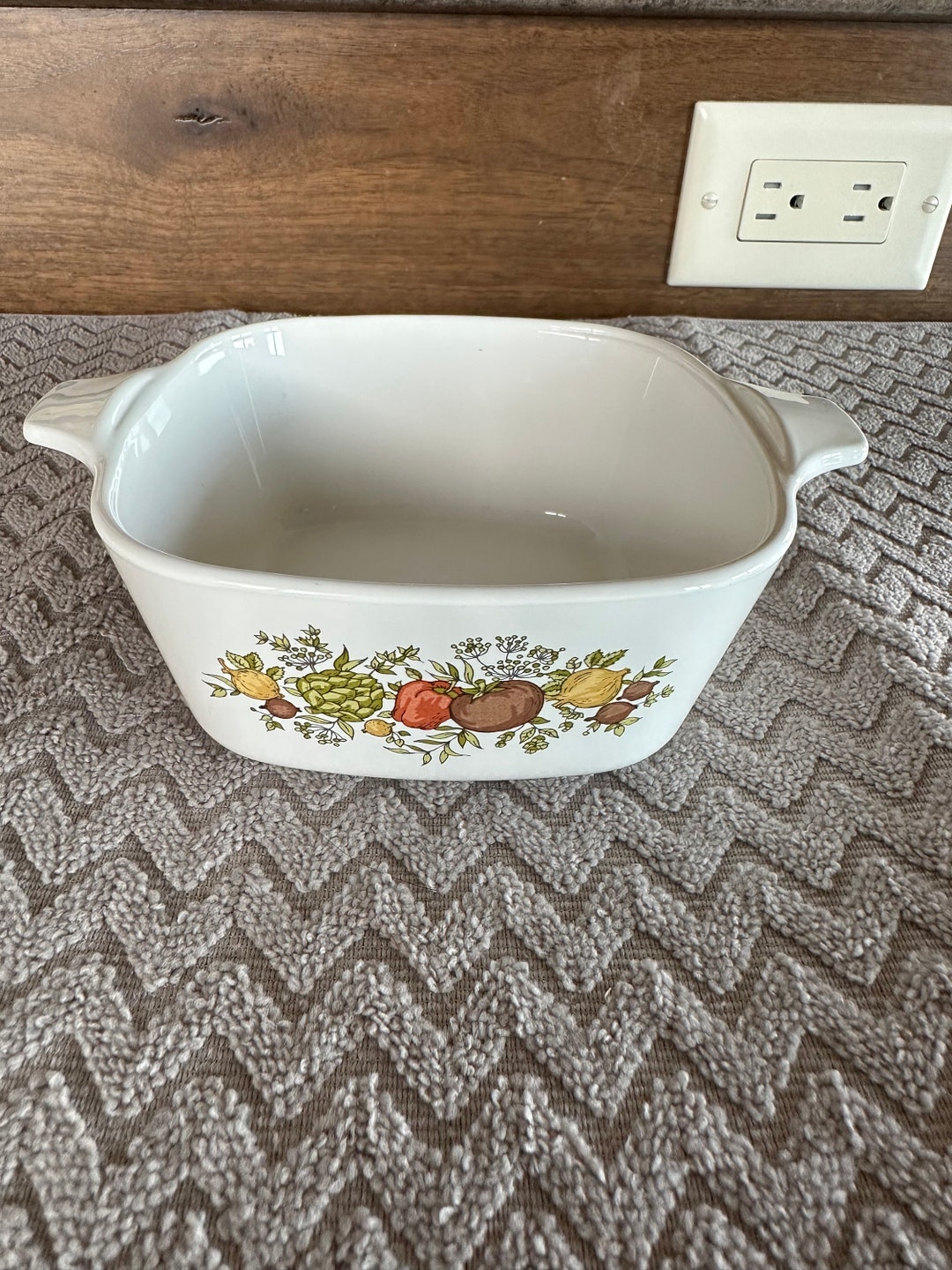 Vintage Corning Ware Casserole Dish - Etsy