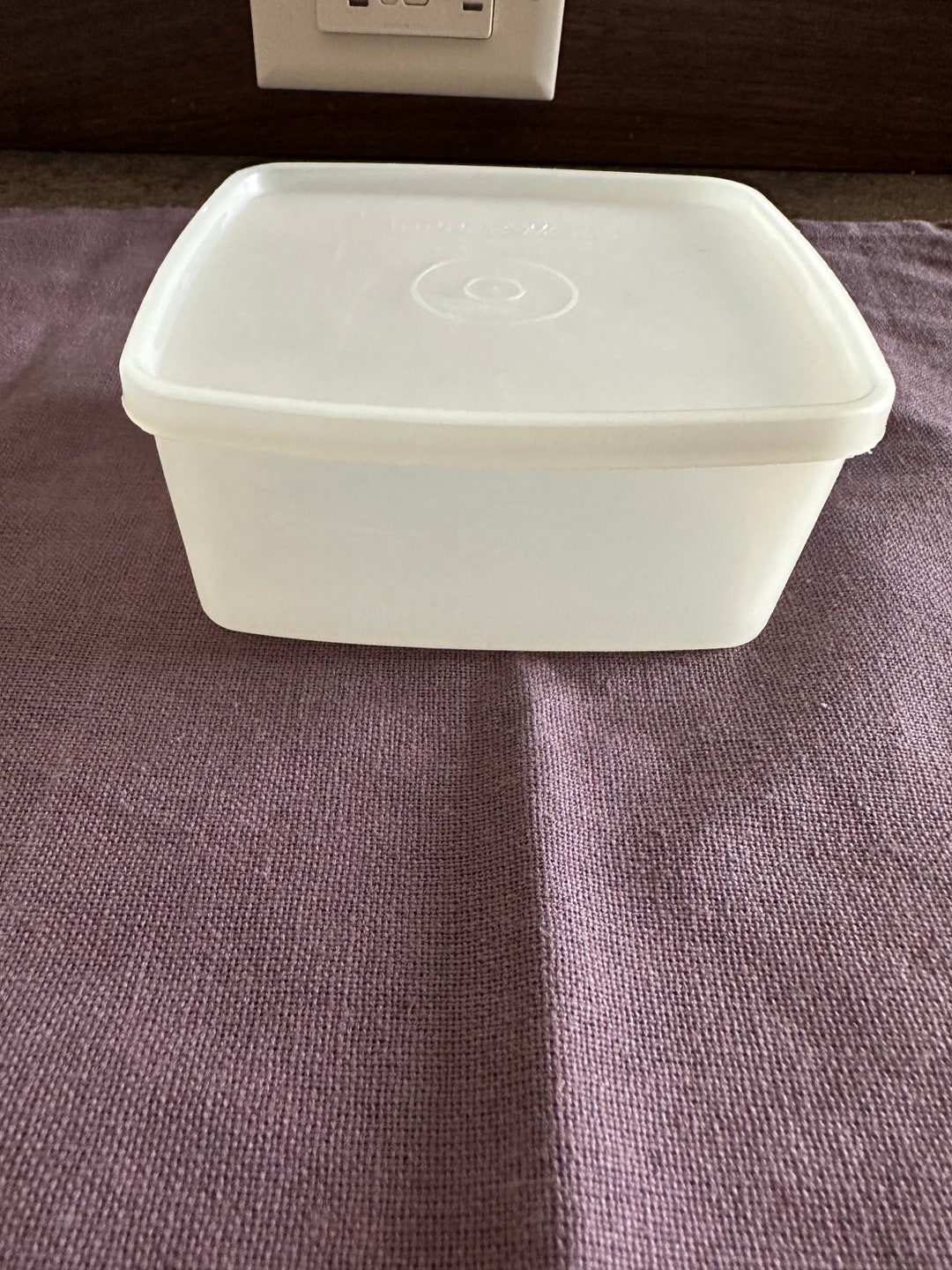Tupperware Storage Container-clear - Etsy