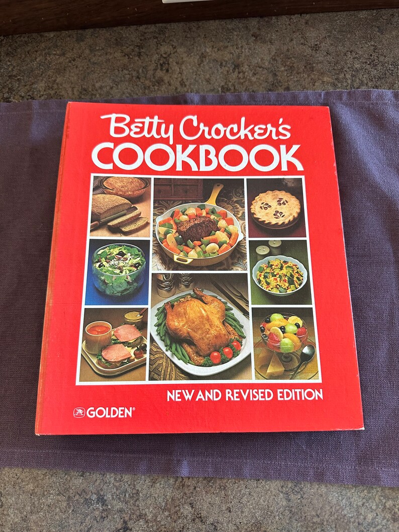 1978 Betty Crocker Cookbook - Etsy