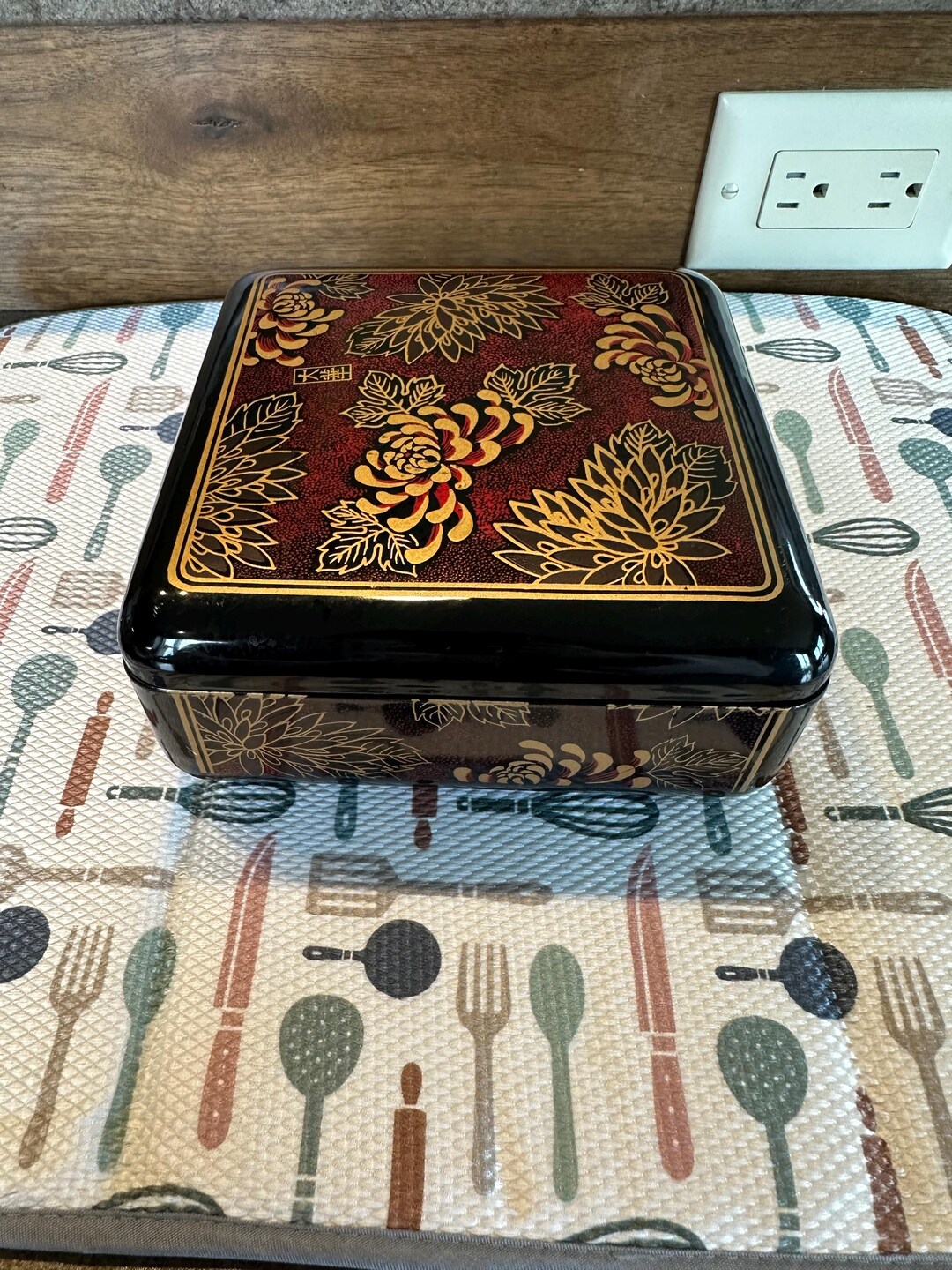 Chinese Multi-colored Trinket Box Holder - Etsy