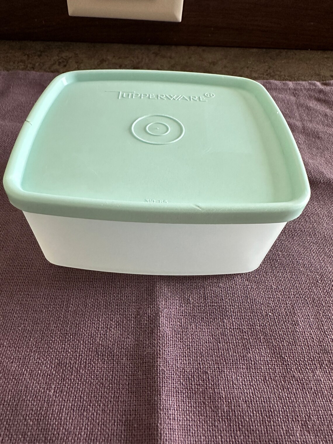 Blue Tupperware Storage Container - Etsy