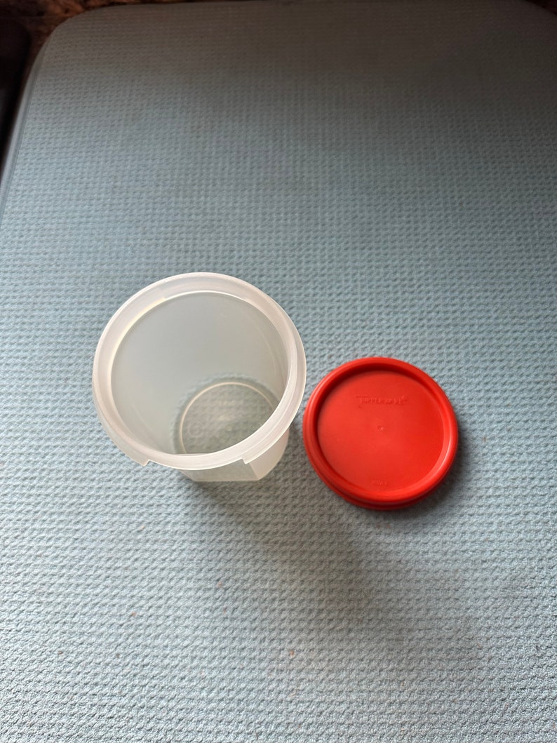 Vintage Tupperware Modular Mates Round Storage Container - Etsy