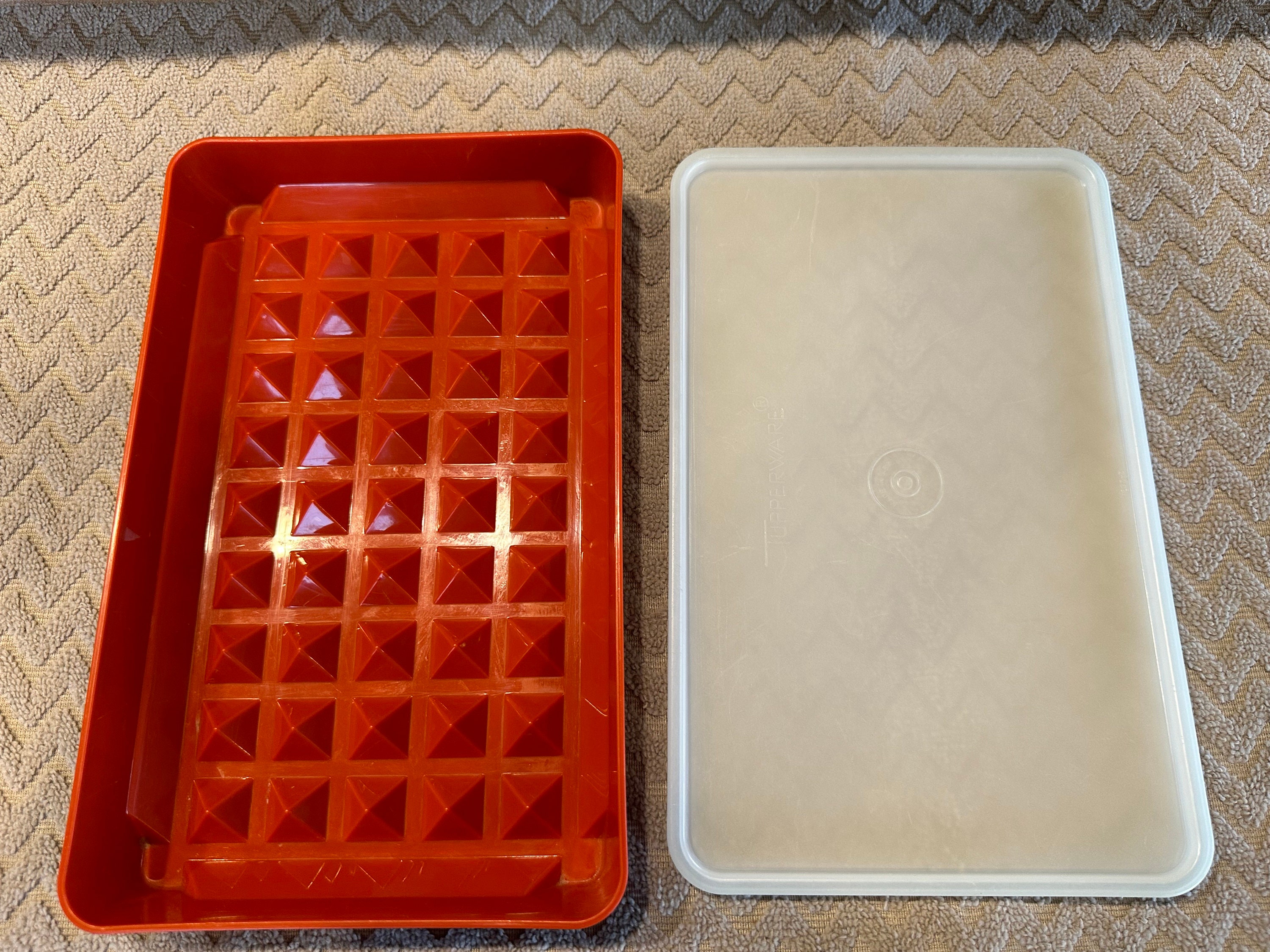 Tupperware Hotdog/bacon Storage Container - Etsy