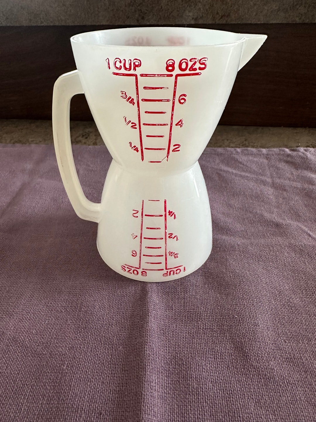 Tupperware Double Measuring Cup - Etsy