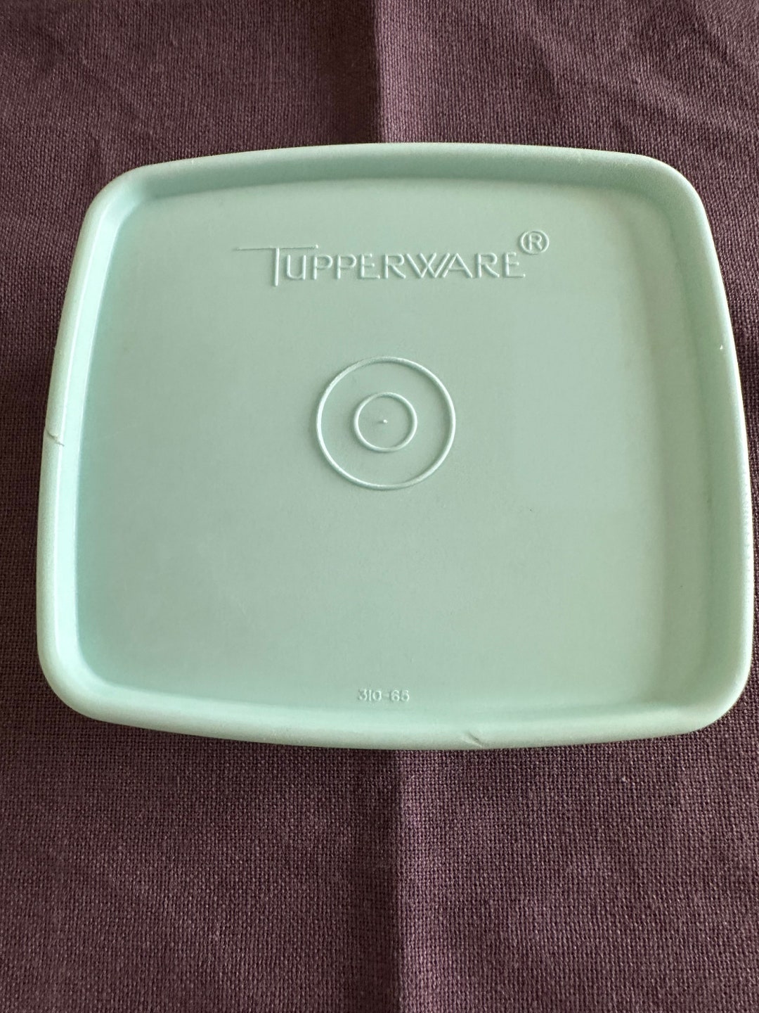 Blue Tupperware Storage Container - Etsy