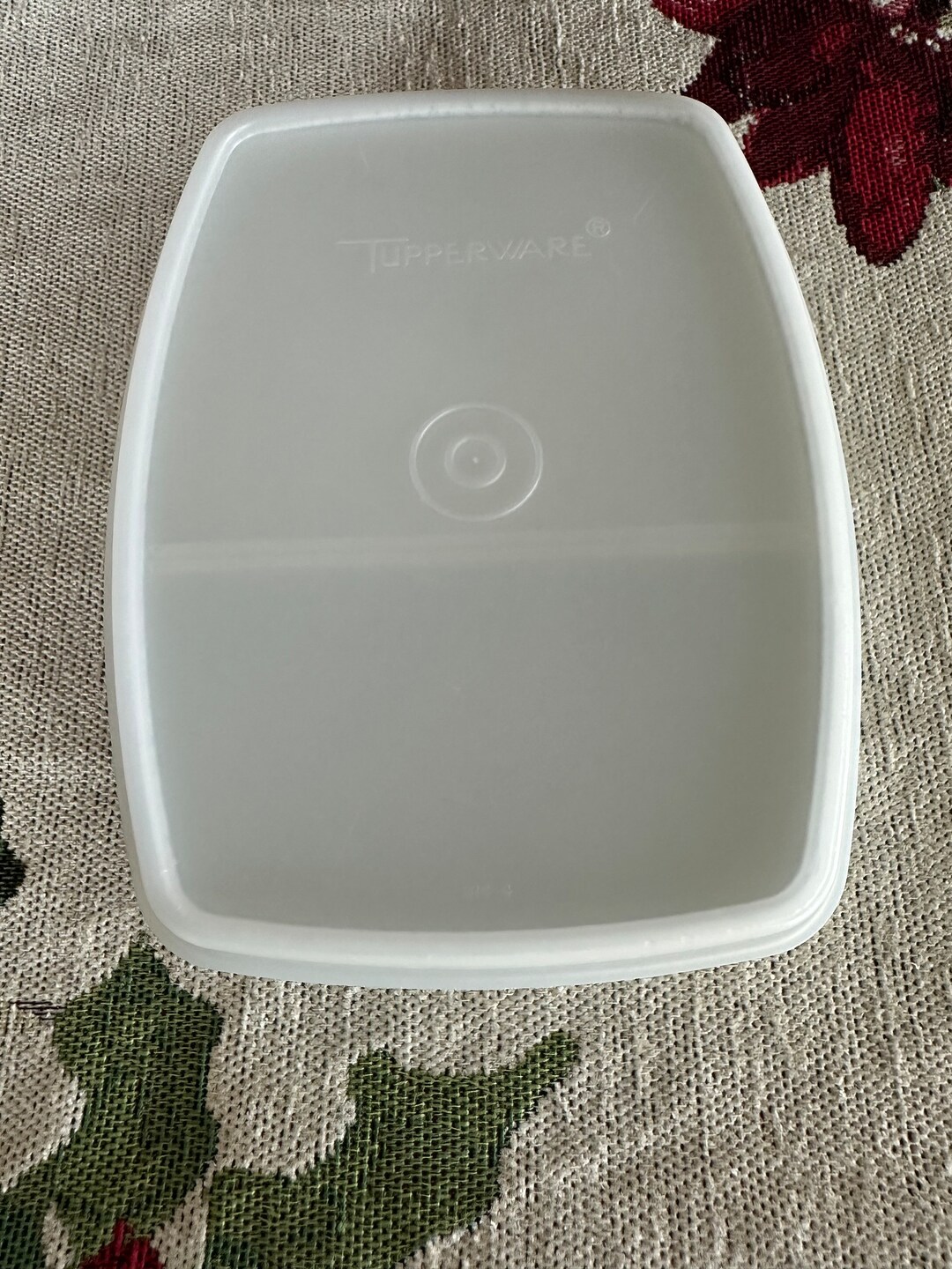 Vintage Tupperware Spilt Container - Etsy