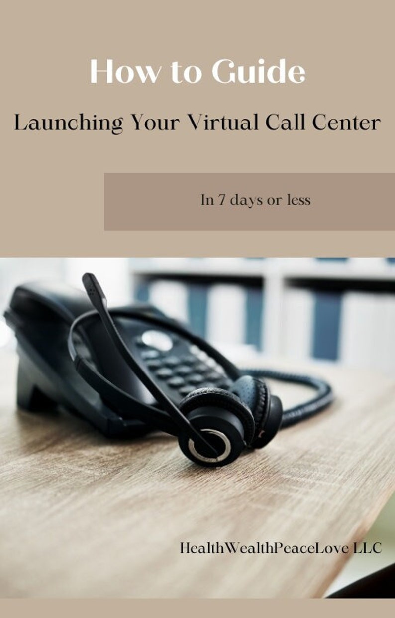 How to Guide Launching Your Virtual Call Center - Etsy