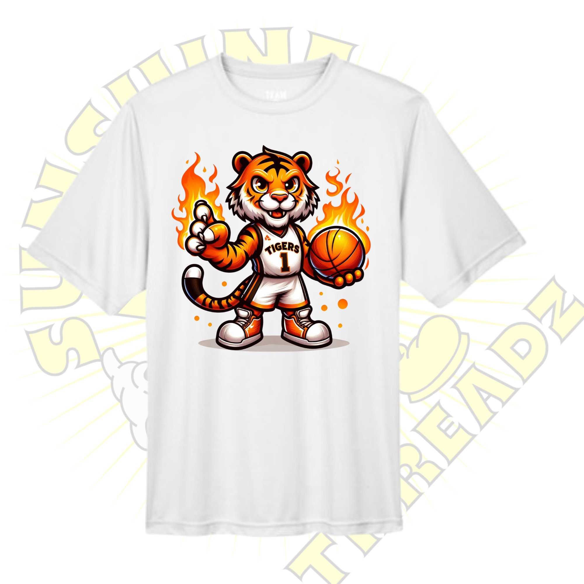 Tigers Basketball Mascot PNG Tigers Basketball Mascot SVG Tigers ...