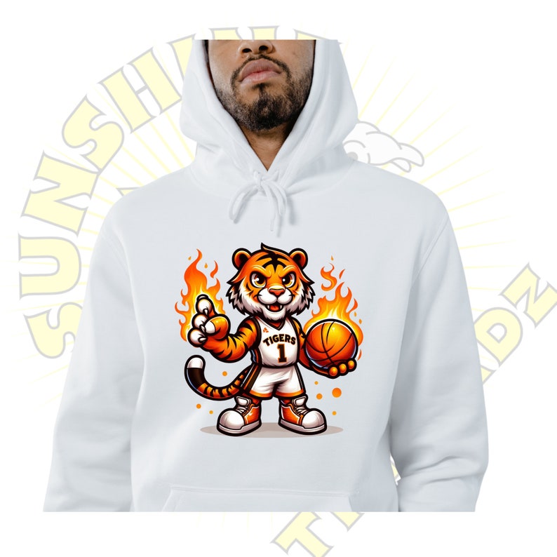 Tigers Basketball Mascot PNG Tigers Basketball Mascot SVG Tigers ...