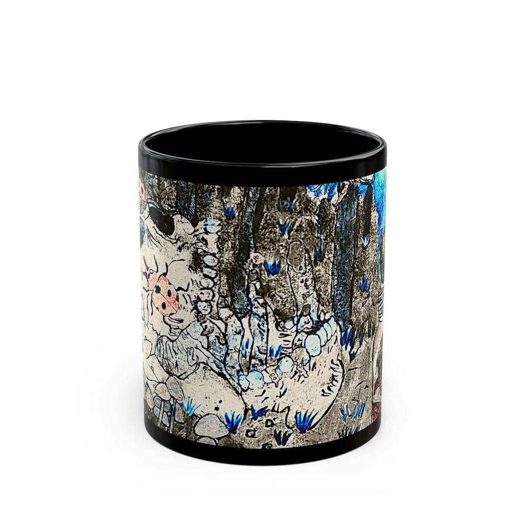 Inverted Colors Deadman's Wish Black Mug - Etsy