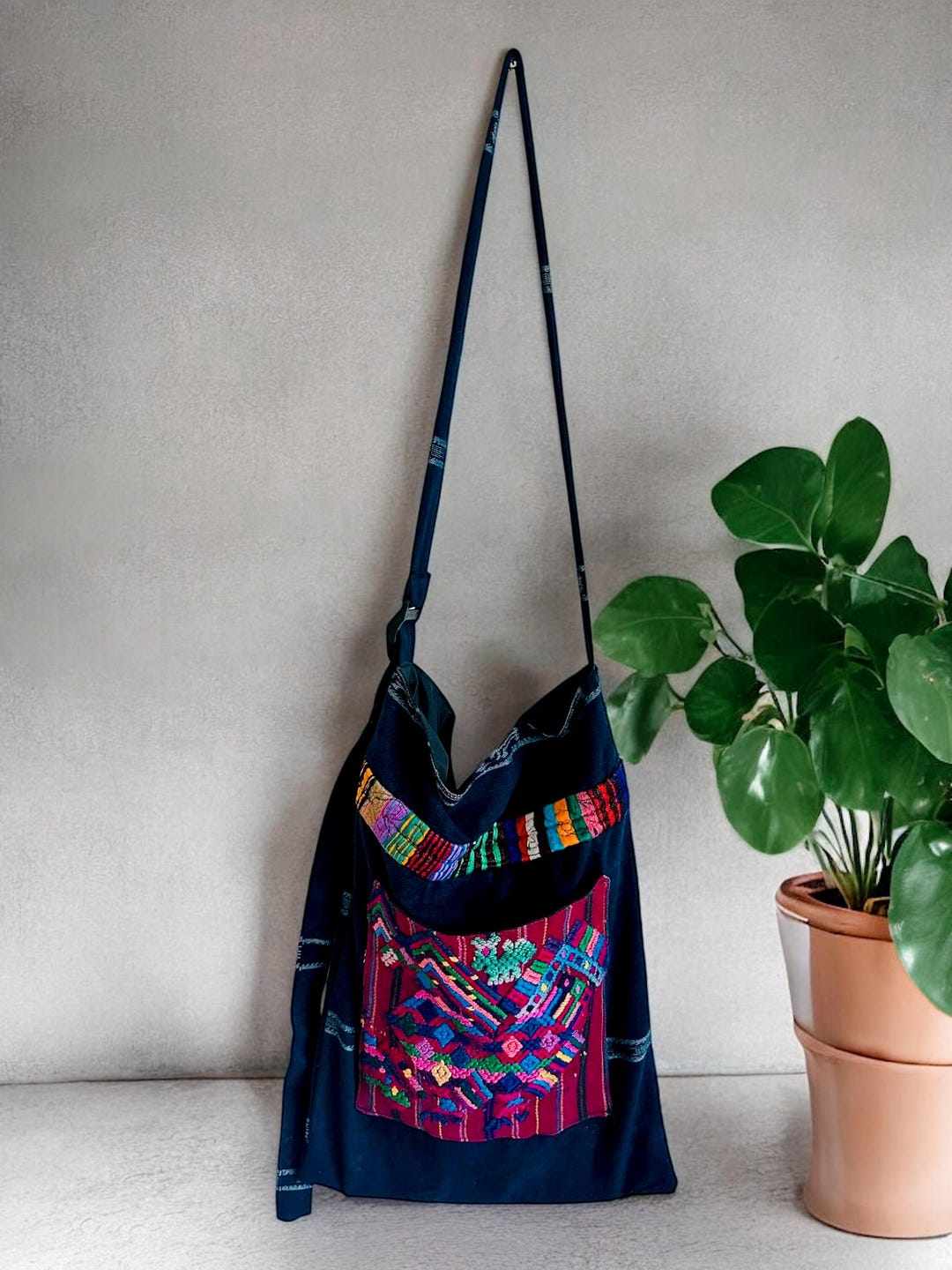 Guatemalan Mayan Tote Bag | Multicolor-jaspe | Indigenous Design ...