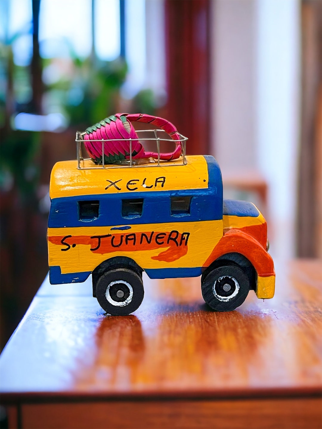 Handcarved Wood Decor Figure Traditional Woodwork Folk Art Wooden Decor ...