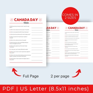 Canada Day Games, 8 Printable Canada Day Activities, Canada Day Game ...