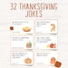 32 Thanksgiving Jokes, Thanksgiving Lunchbox Jokes for Kids, Printable ...