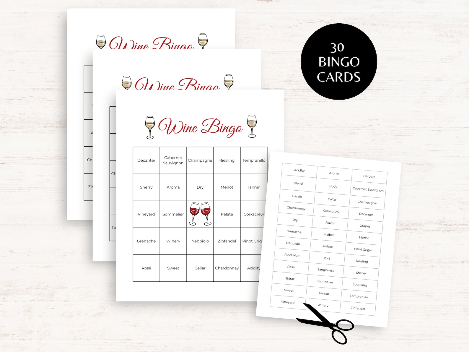 Wine Party Games, 10 Printable Wine Tasting Party Games, Fun Game ...