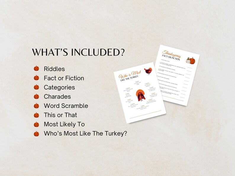 Thanksgiving Games, 8 Printable Canadian Thanksgiving Games ...