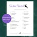 Witches Night Which Witch Game, Printable Witch Matching Game, Fun ...